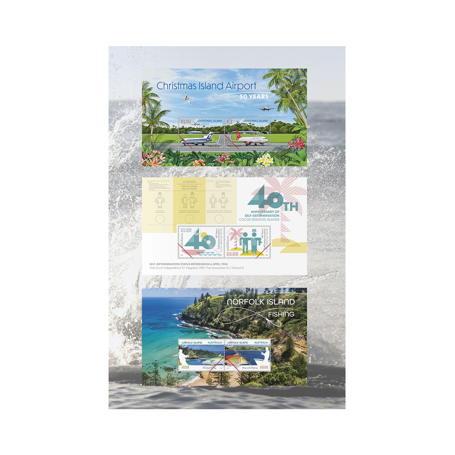 2024 Australian Territories Collection of Stamps - Stamp issues