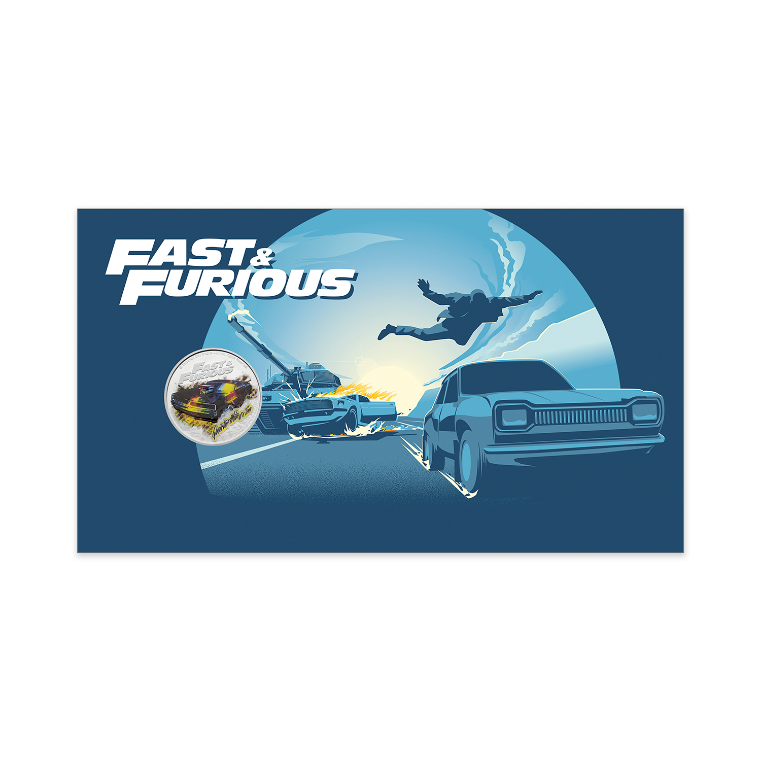 Fast and Furious Postal Numismatic Cover (PNC) - Postal Numismatic Covers