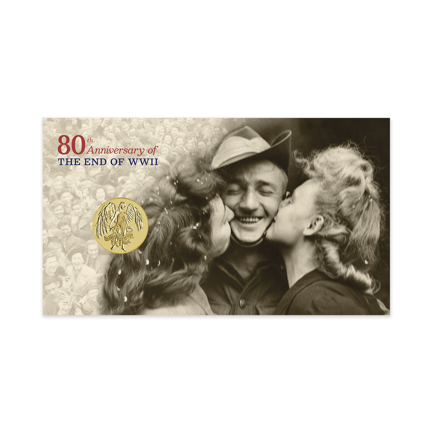 80th Anniversary WWII Postal Numismatic Cover (PNC) - Postal Numismatic ...
