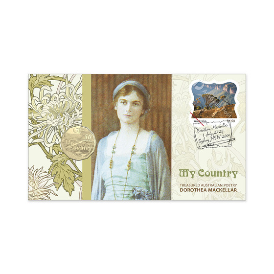 Dorothea Mackellar – My Country 50c Postal Numismatic Cover (PNC ...