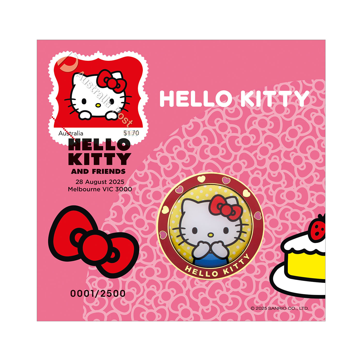 Hello Kitty Medallion Cover - Medallions