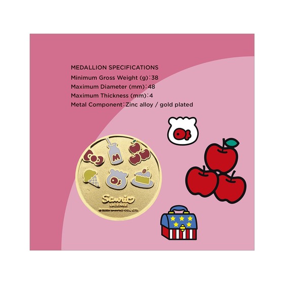 Hello Kitty Medallion Cover - Medallions