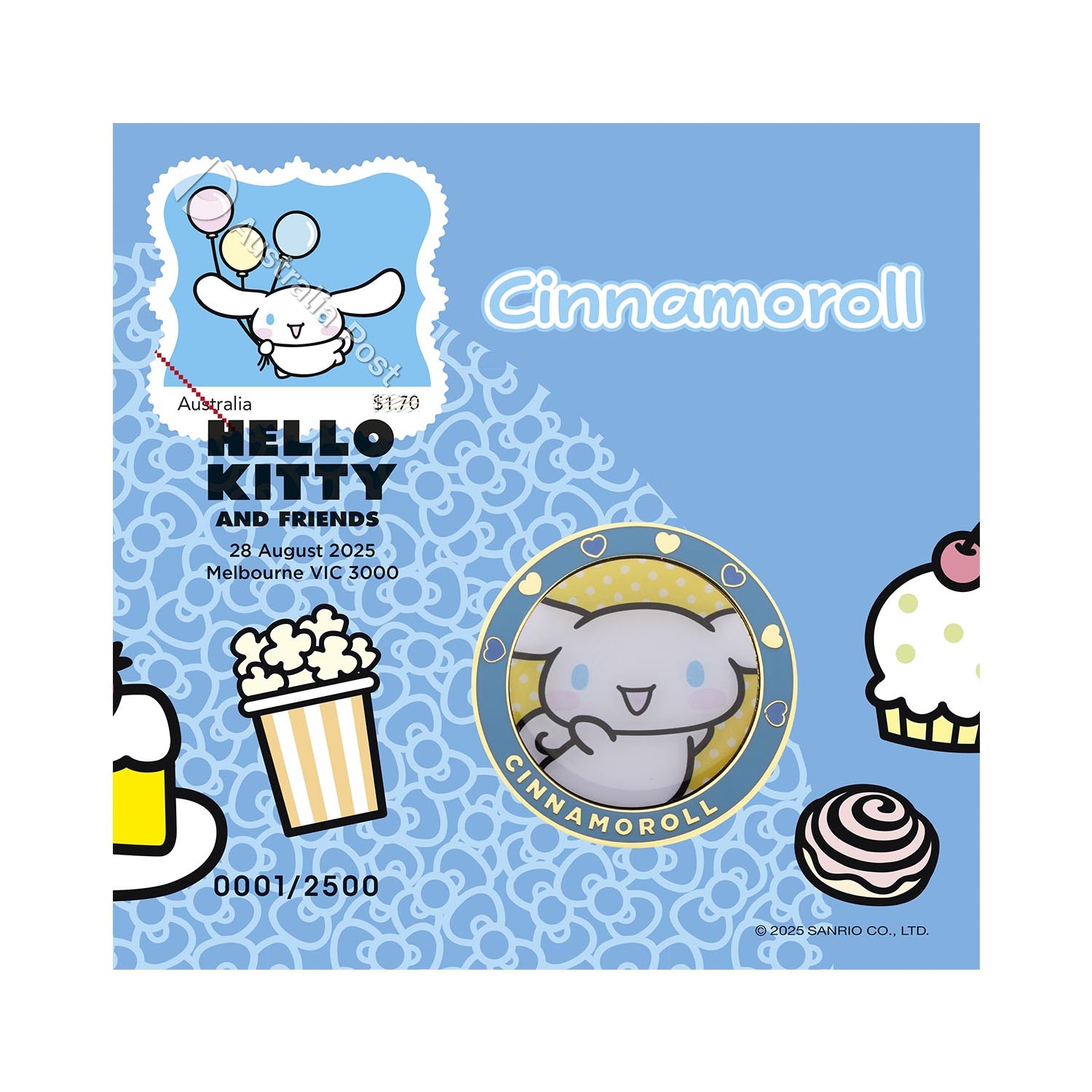 Cinnamoroll Medallion Cover - Medallions