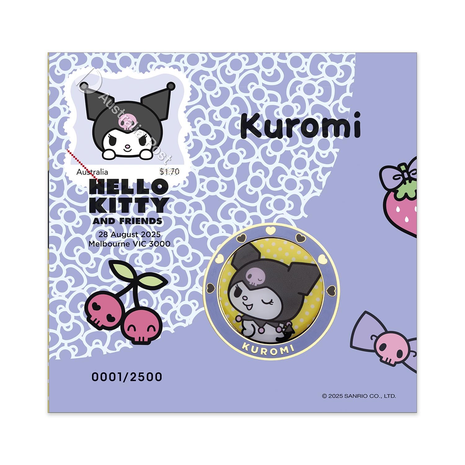 Kuromi Medallion Cover - Medallions