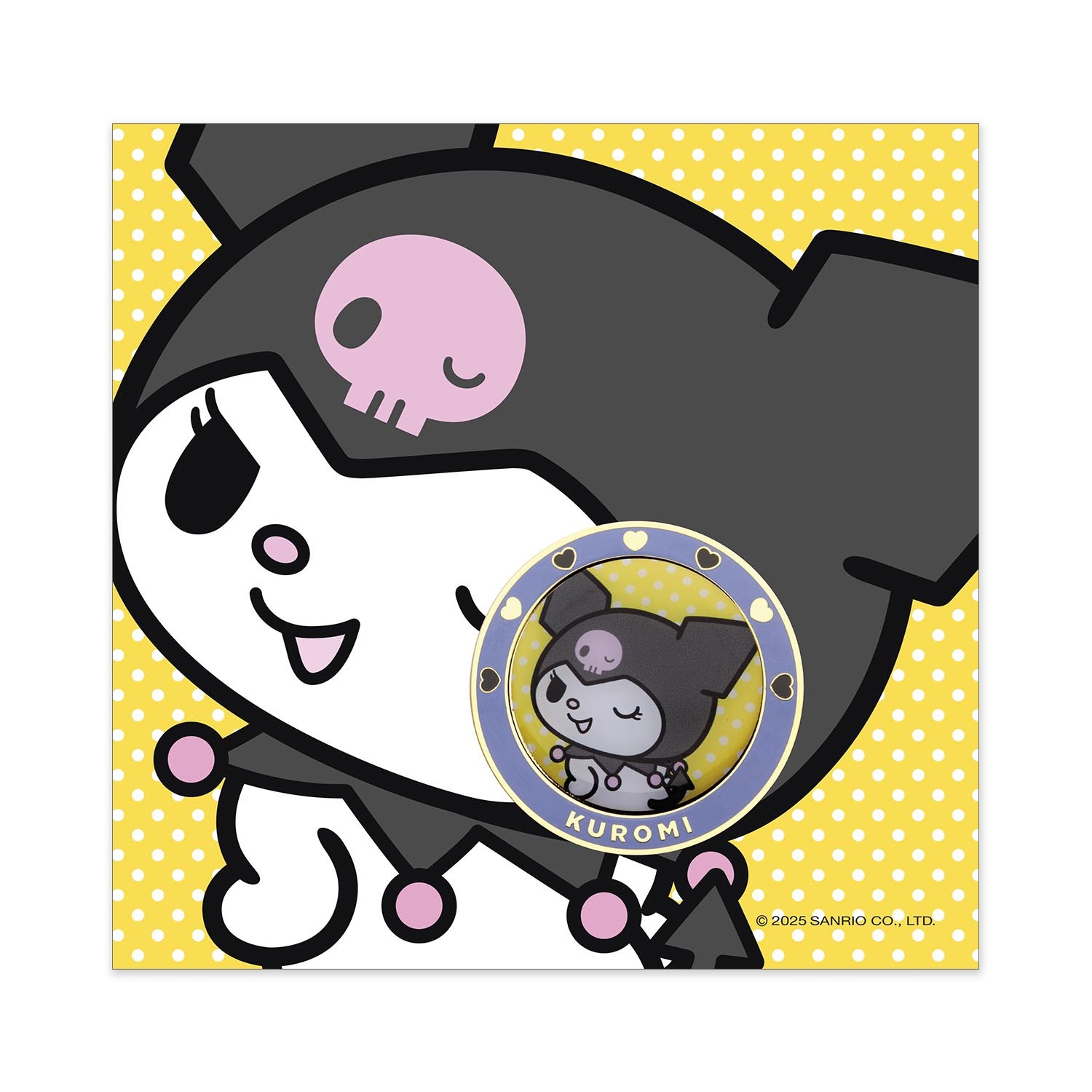 Kuromi Medallion Cover - Medallions