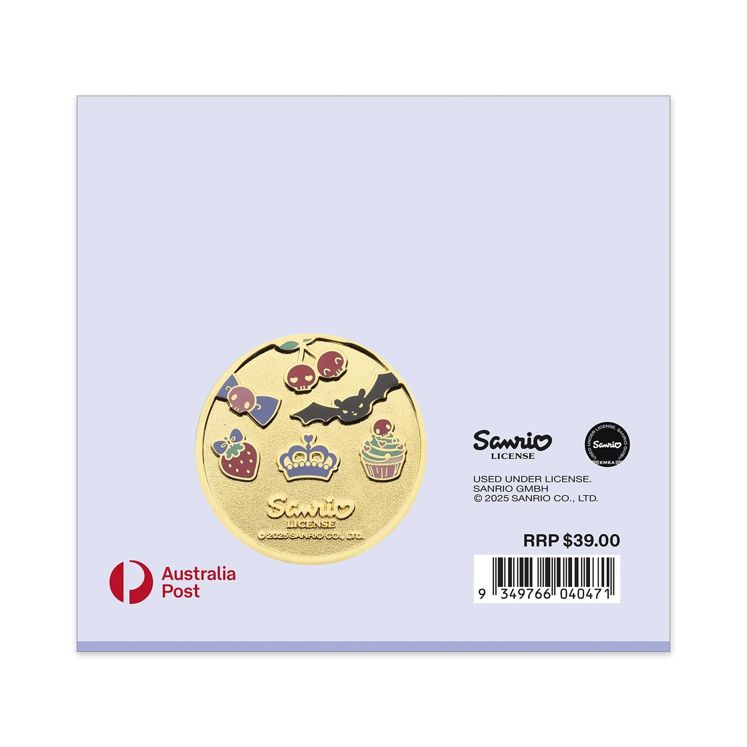 Kuromi Medallion Cover - Medallions