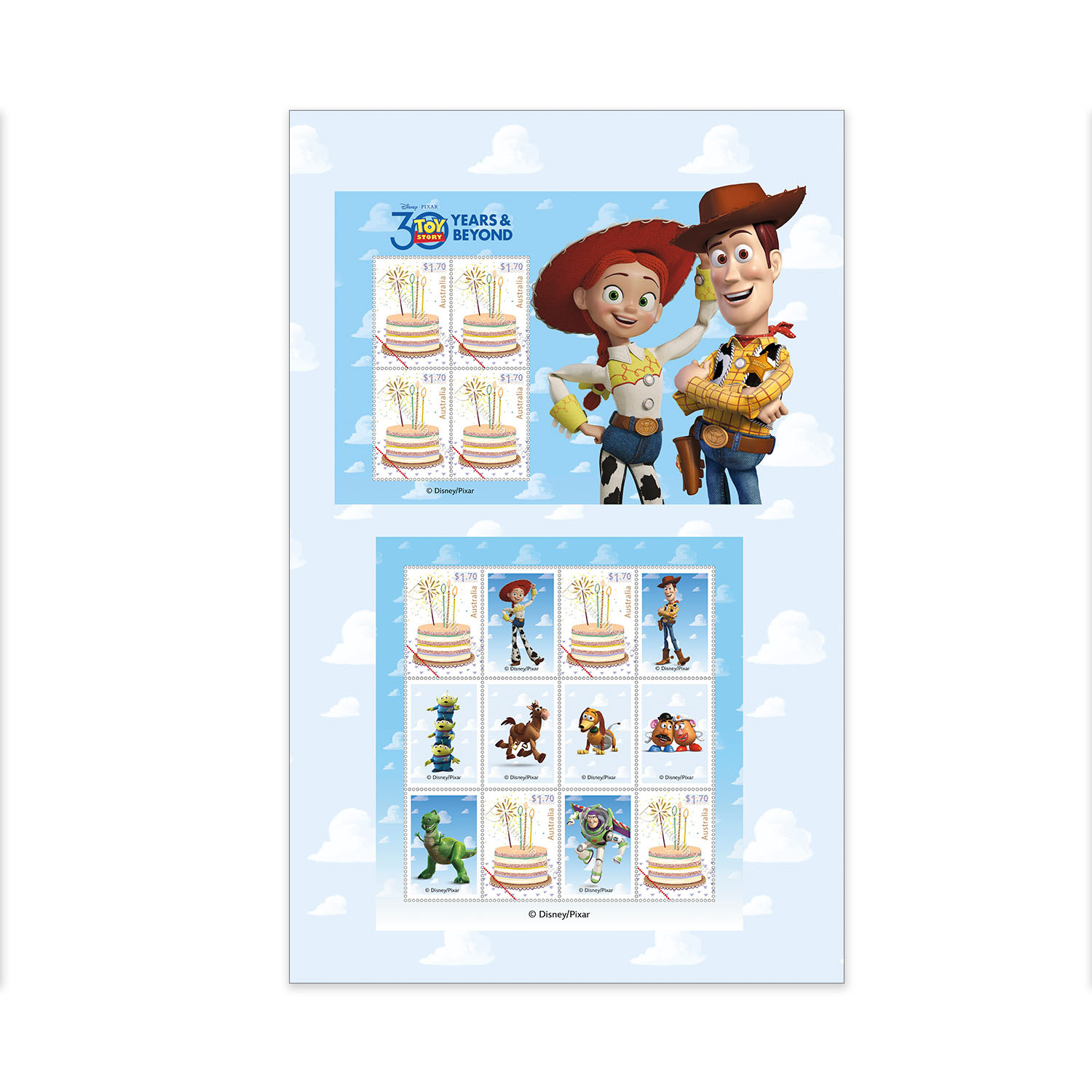 Toy Story Stamp Collection - Disney
