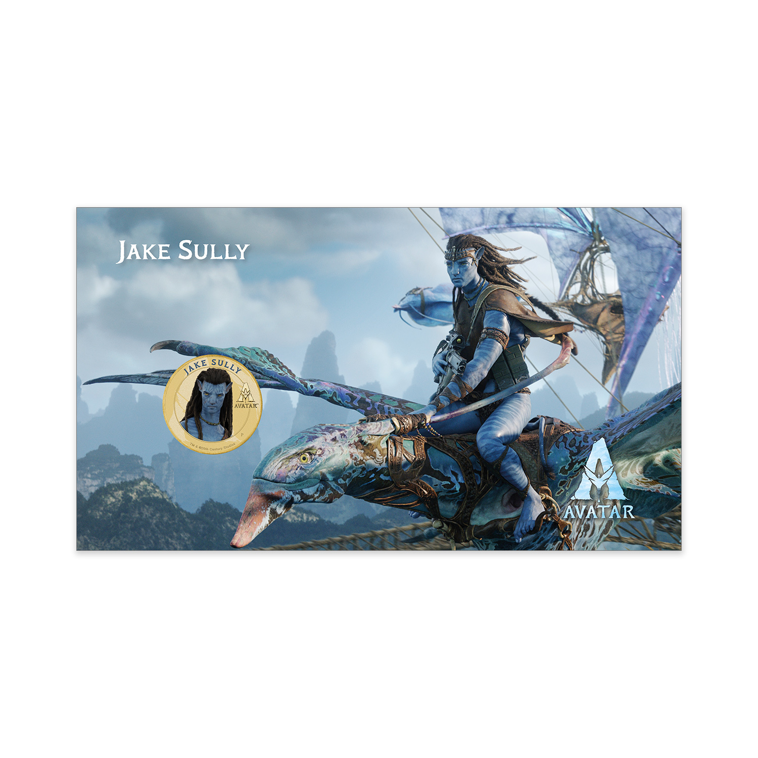 Avatar Jake Sully Postal Numismatic Cover (PNC) - Postal Numismatic Covers