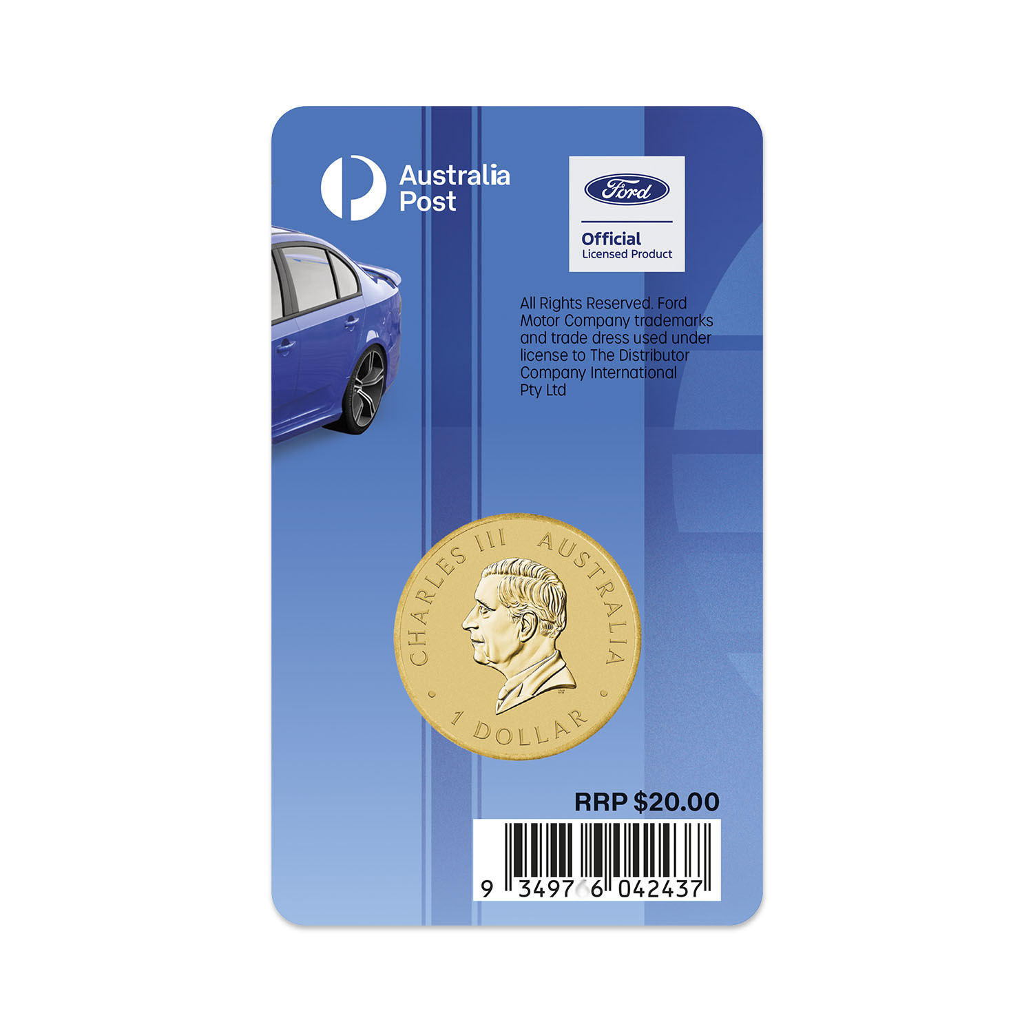 Ford: 100 Years in Australia FG-X XR8 Falcon Coin-in-Card - Coins and ...