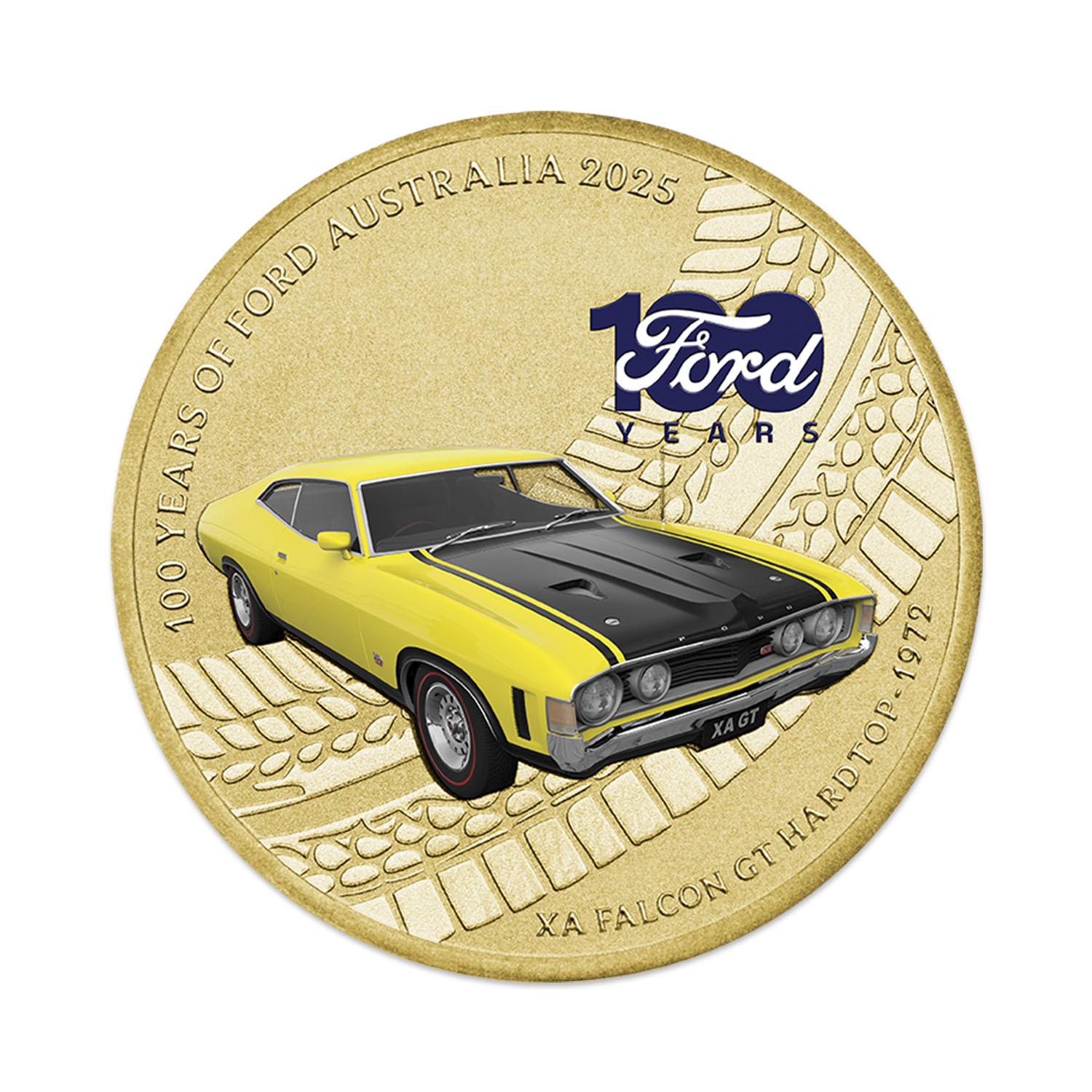 Ford: 100 Years in Australia XA Falcon Coin-in-Card - Coins and banknotes