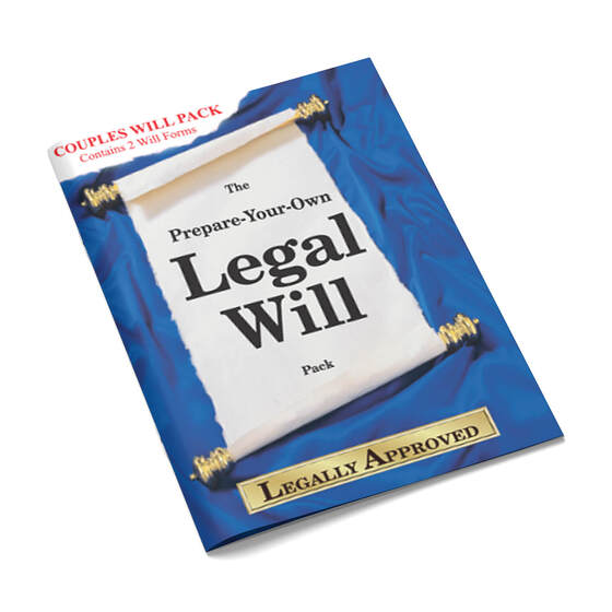 Prepare Your Own Legal Will Kit Pack – Couples - Will kits and legal ...