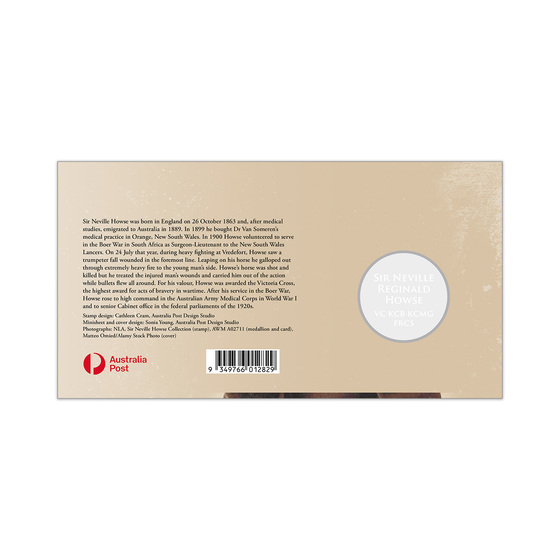 Sir Neville Reginald Howse Limited-Edition Medallion and Minisheet ...