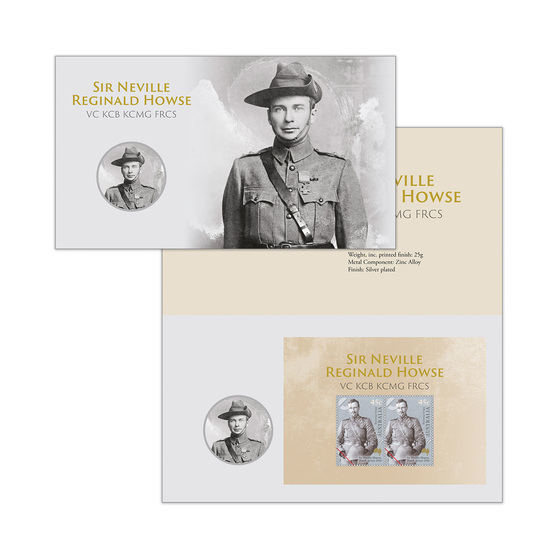 Sir Neville Reginald Howse Limited-Edition Medallion and Minisheet ...