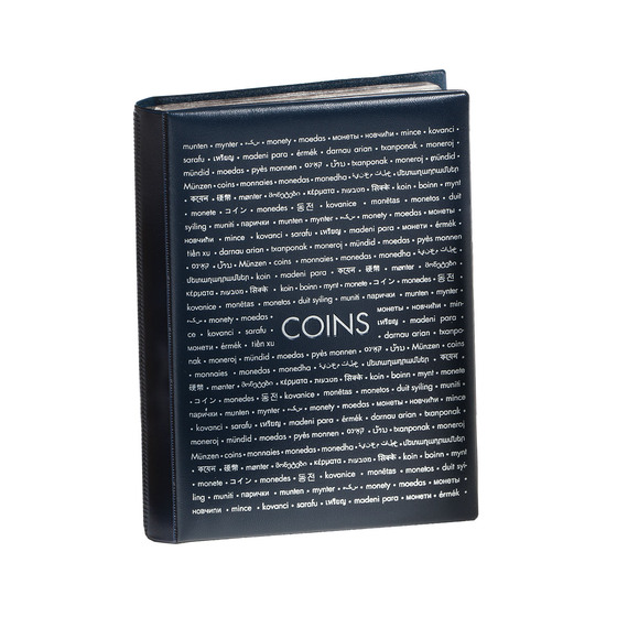 Pocket Coin Album 96 Coins – Blue - Accessories