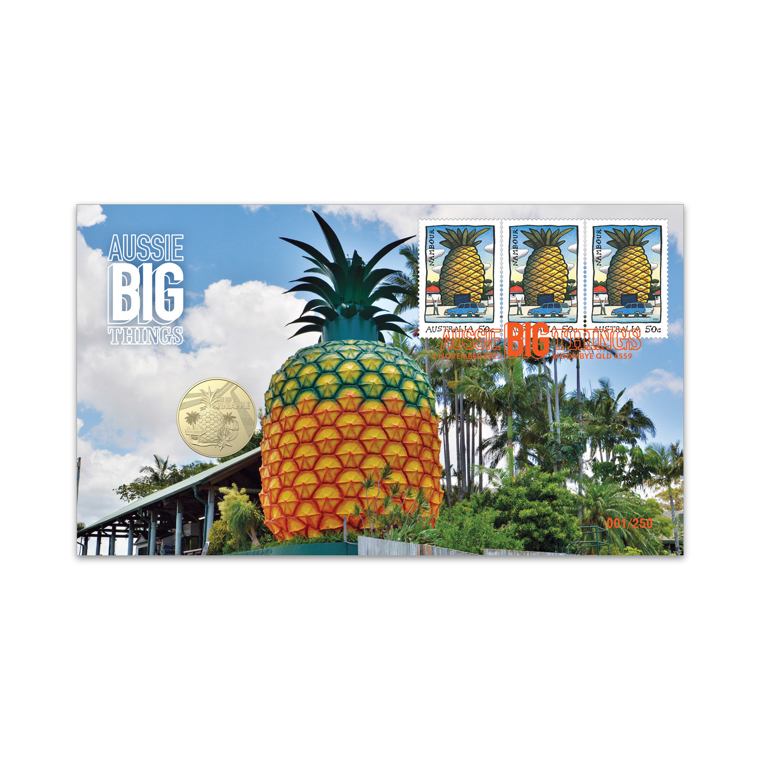Aussie Big Things Big Pineapple Coin and Minisheet Collection ...