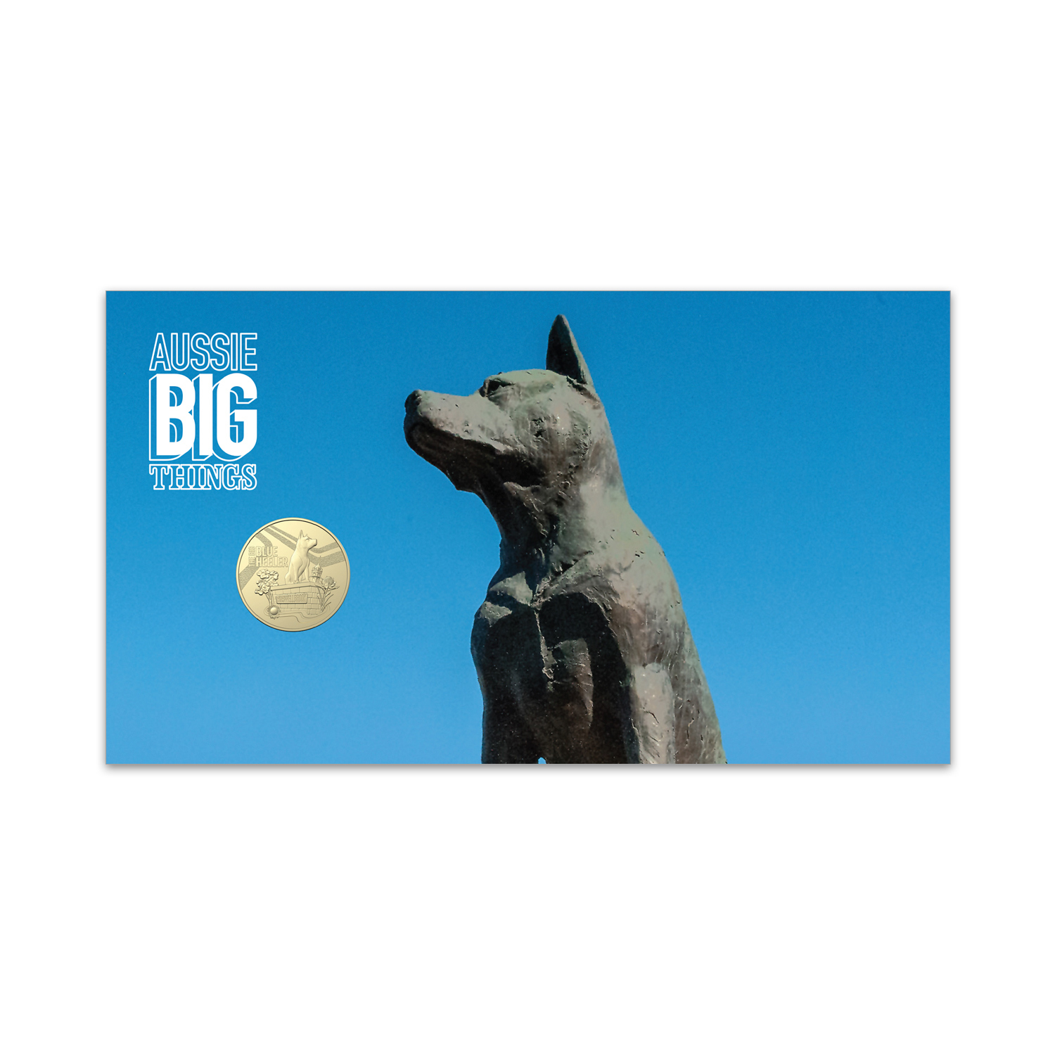 Aussie Big Things Big Blue Heeler Coin and Minisheet Collection ...