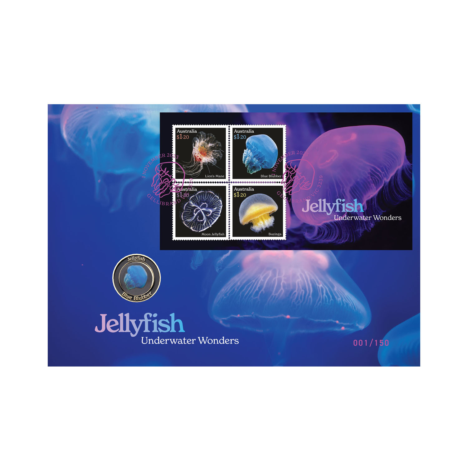 Jellyfish Limited-Edition Medallion Cover - View all