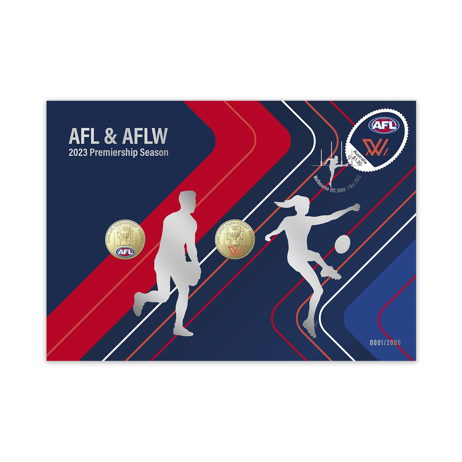 AFL & AFLW Limited-Edition Postal Numismatic Cover - Postal Numismatic ...