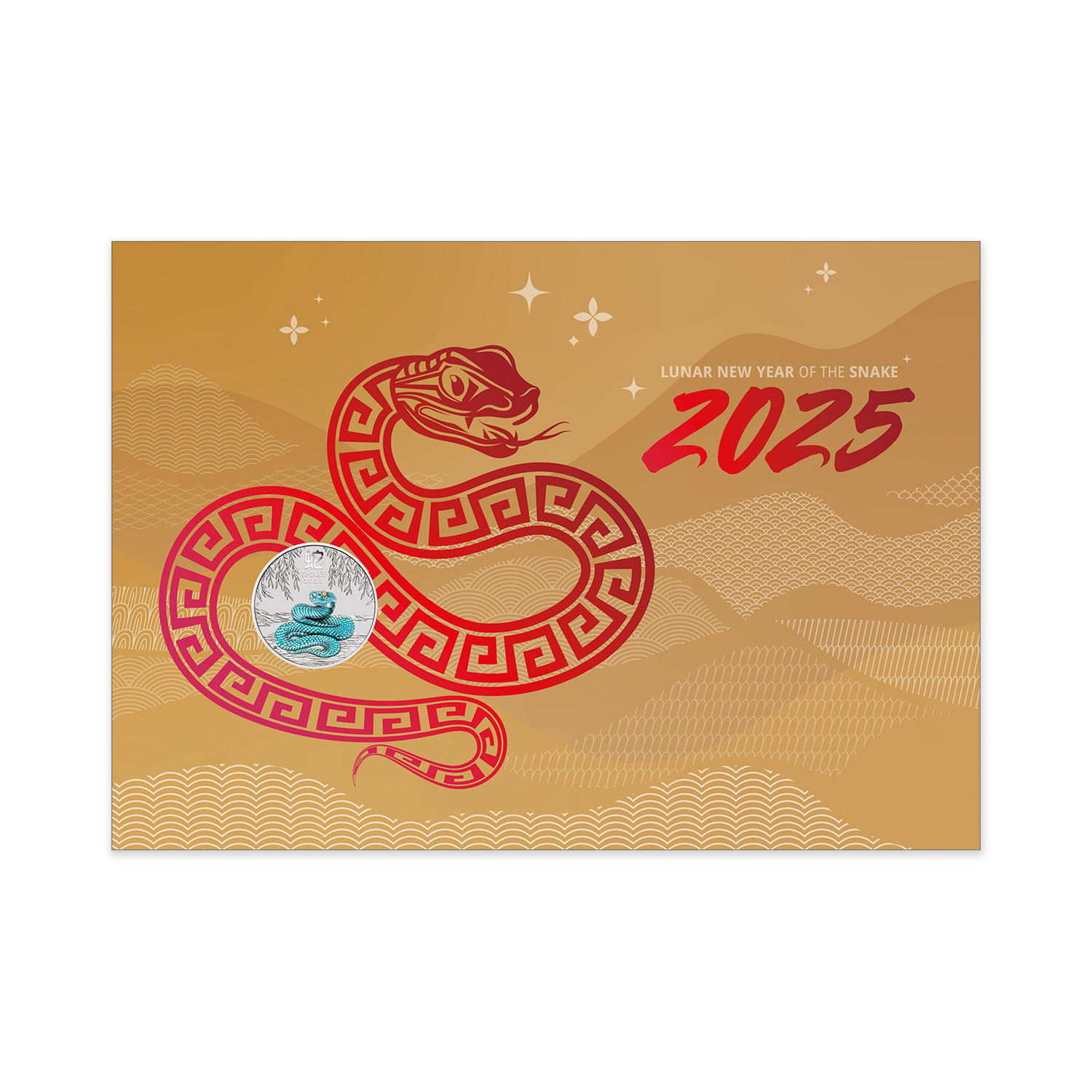 Year of the Snake Limited-Edition Postal Numismatic Cover (PNC ...