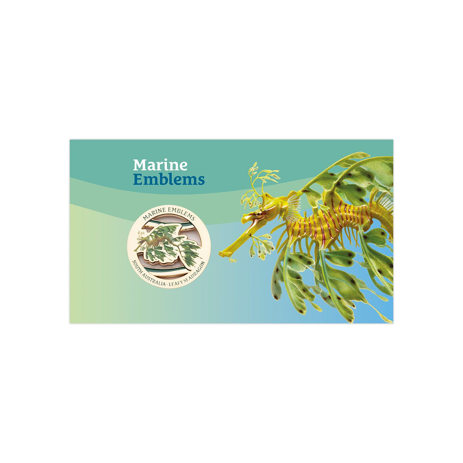 Marine Emblems Limited-Edition Medallion Cover South Australia - Leafy ...