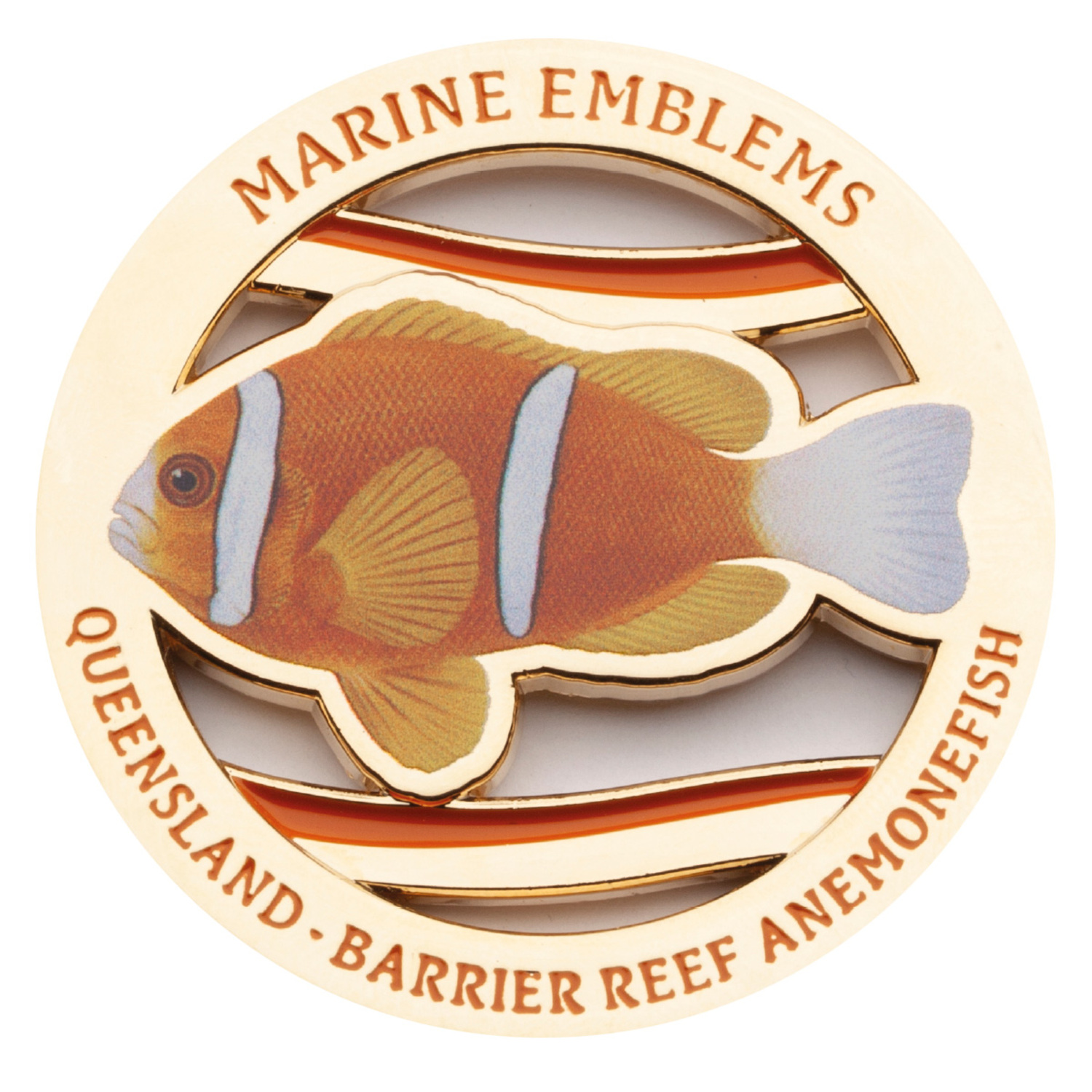 Marine Emblems Limited-Edition Medallion Cover Queensland - Great ...