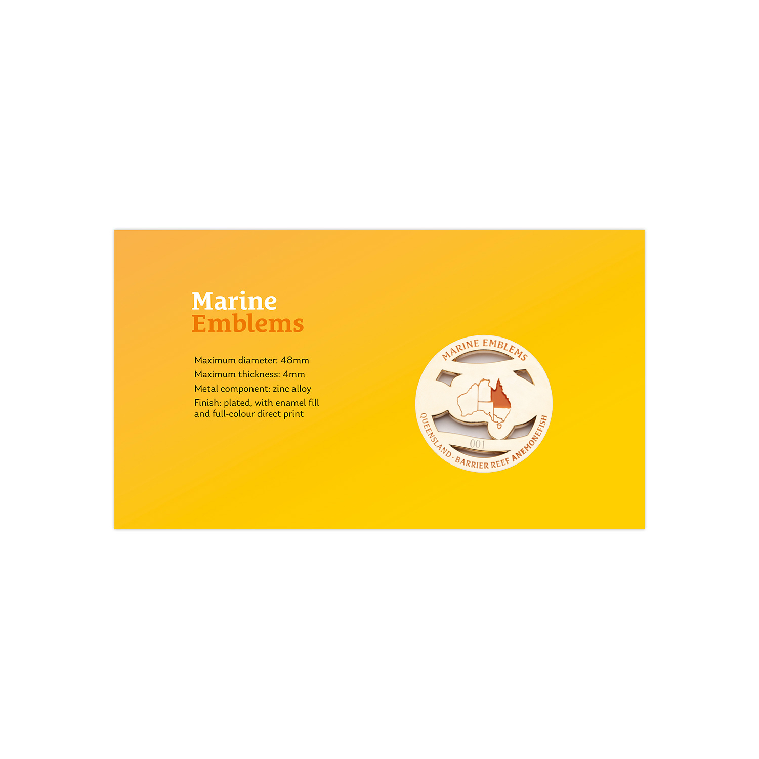 Marine Emblems Limited-Edition Medallion Cover Queensland - Great ...