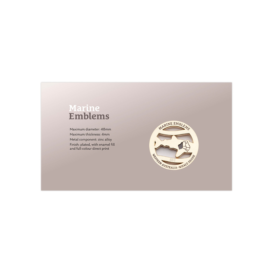Marine Emblems Limited-Edition Medallion Cover Western Australia ...