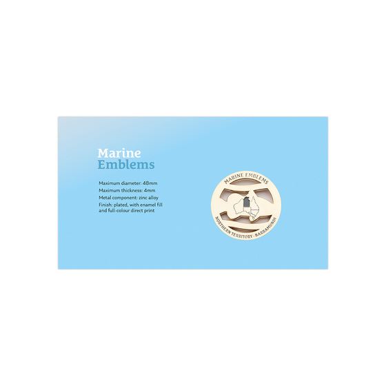 Marine Emblems Limited-Edition Medallion Cover Northern Territory ...