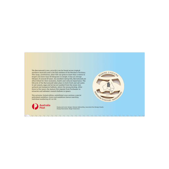 Marine Emblems Limited-Edition Medallion Cover Northern Territory ...