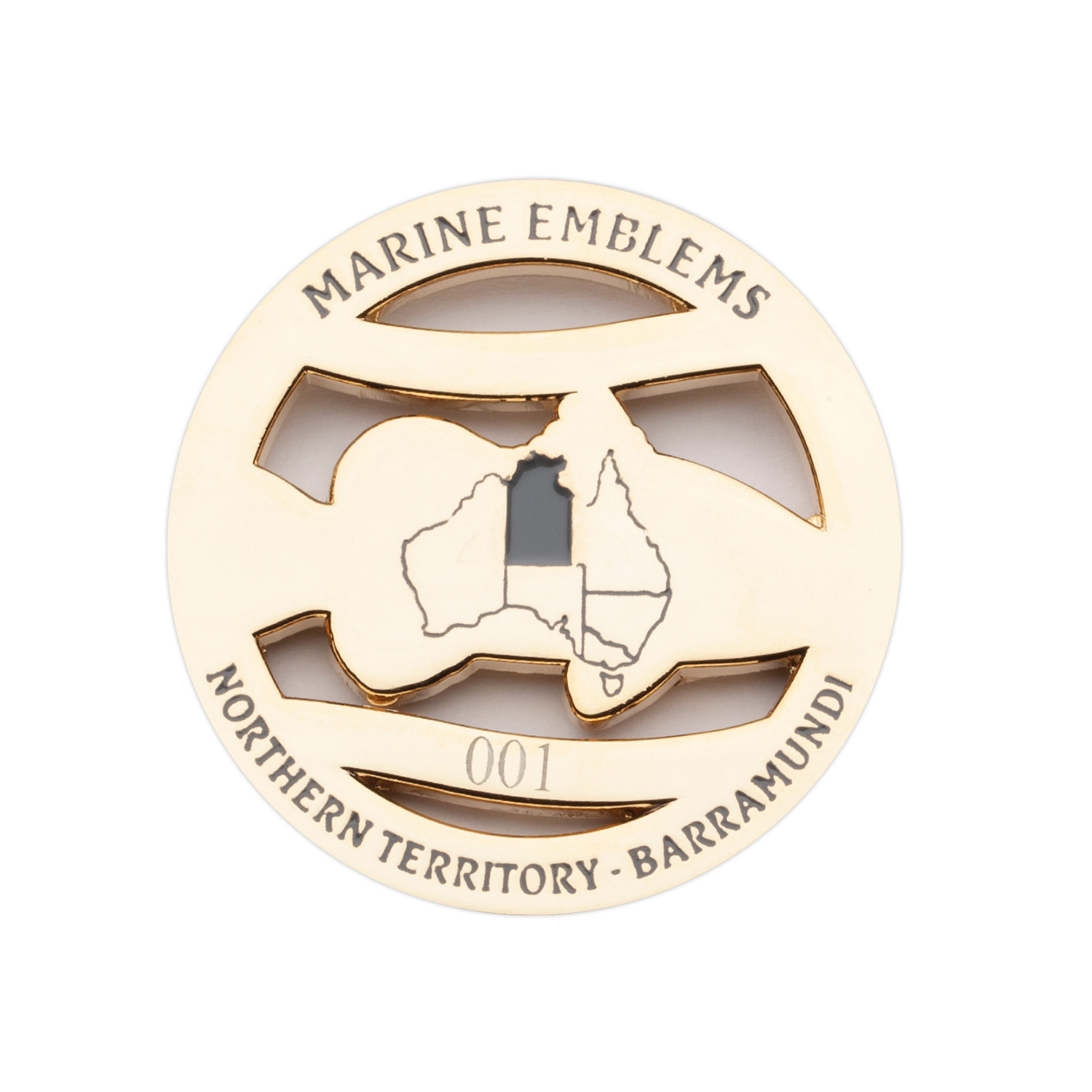 Marine Emblems Limited-Edition Medallion Cover Northern Territory ...