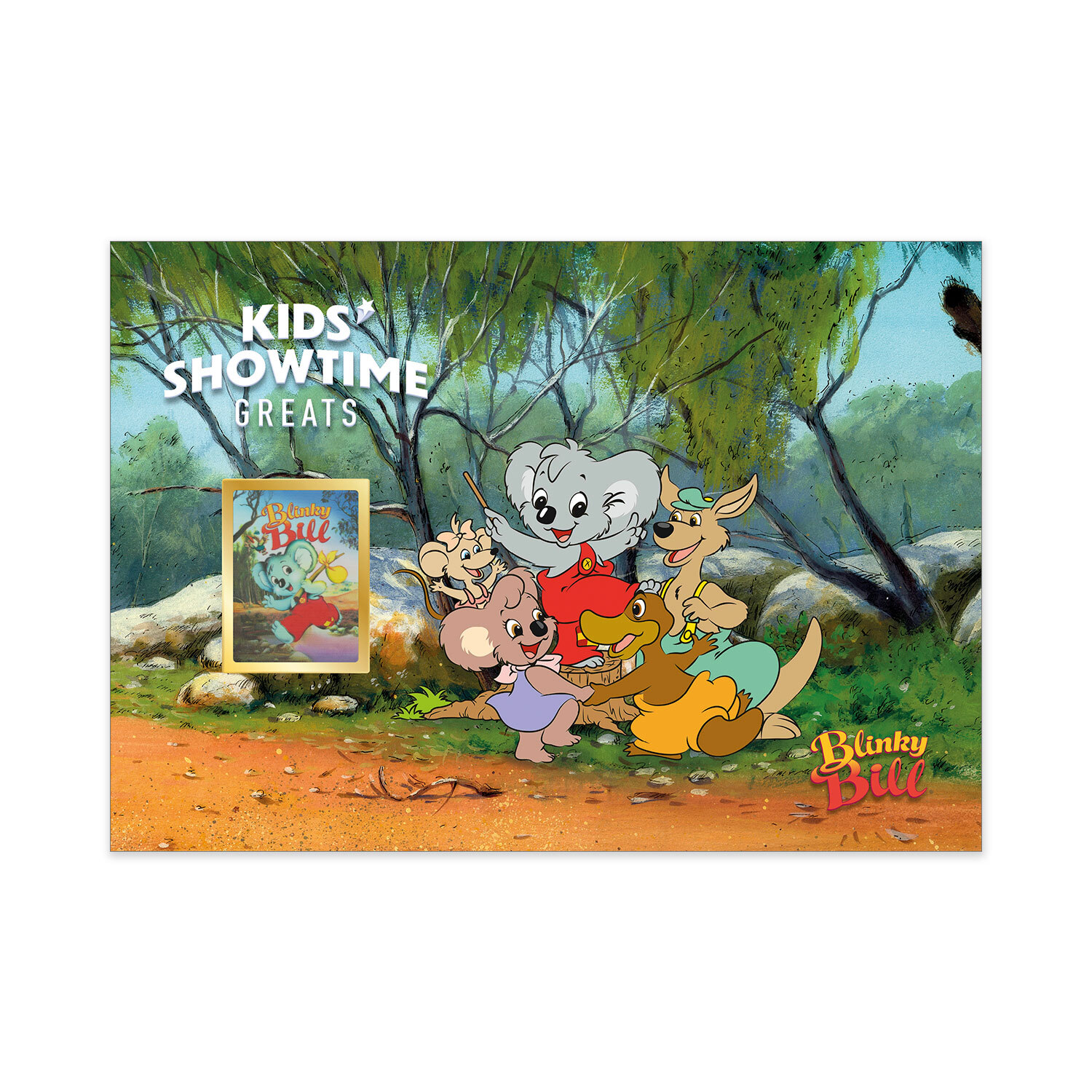 Kids' Showtime Greats Limited-Edition Medallion Cover – Blinky Bill ...