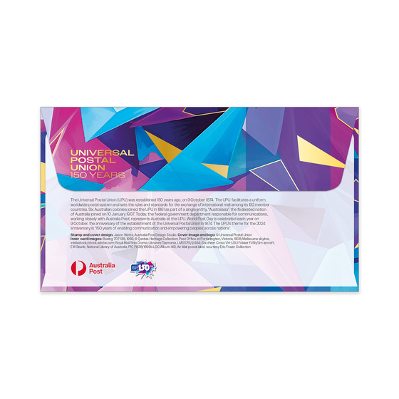 Universal Postal Union 150 Years Limited-Edition Badge Cover - View all