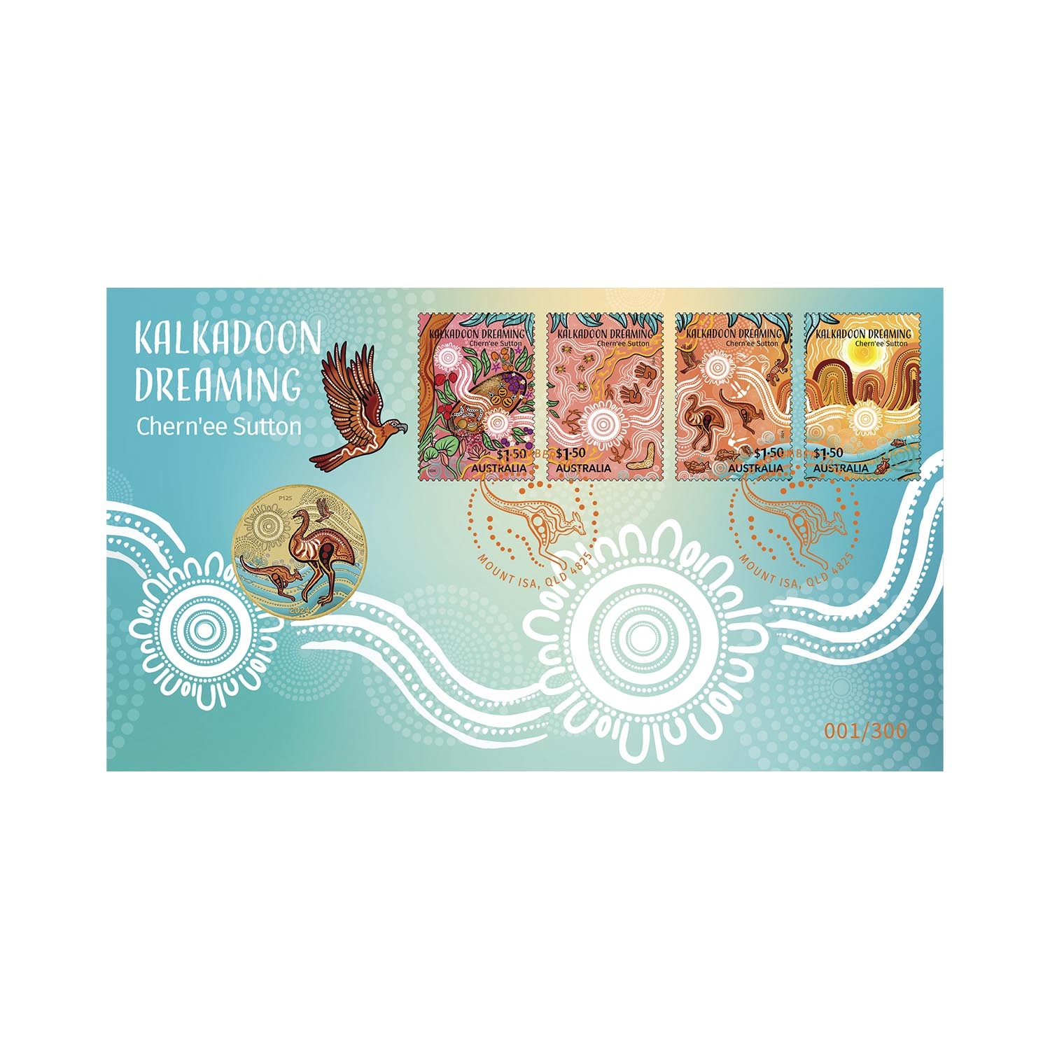 Kalkadoon Dreaming Limited-Edition Postal Numismatic Cover (PNC ...