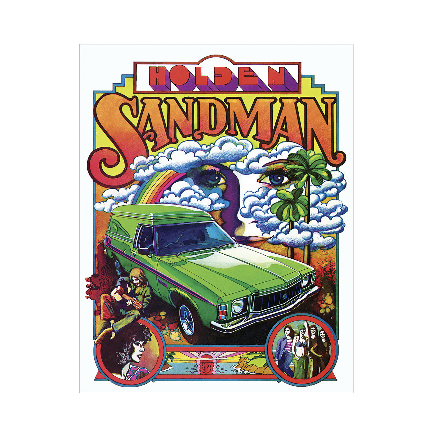 Holden Sandman 50th Vaniversary Limited-Edition Stamp and Poster ...
