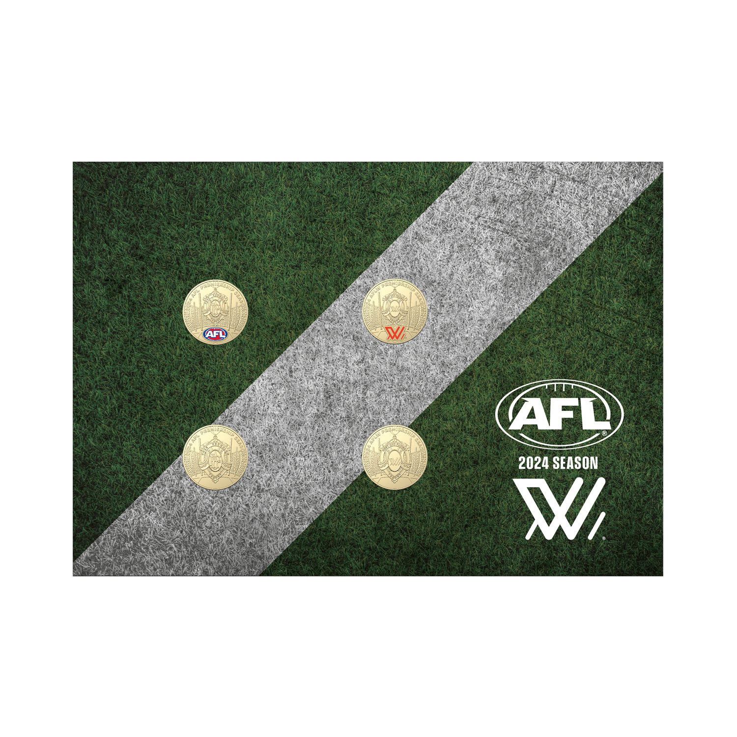 AFL and AFLW Four-Coin Limited-Edition Postal Numismatic Cover (PNC ...