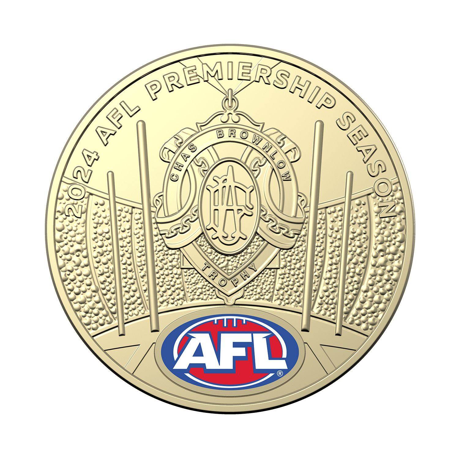 2024 AFL Grand Final Limited-Edition Two-Coin Postal Numismatic Cover ...