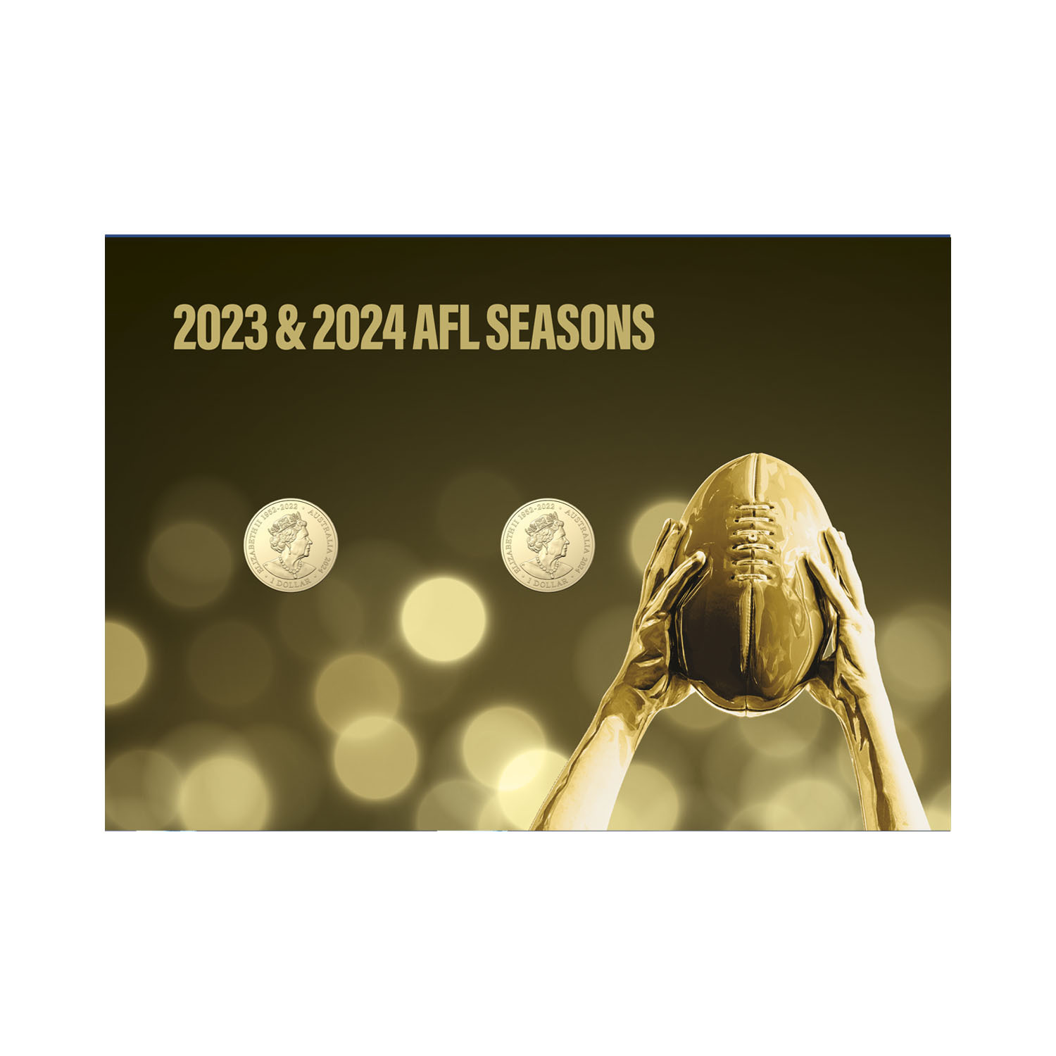 AFL 2023 and AFL 2024 Seasons Limited-Edition Postal Numismatic Cover ...