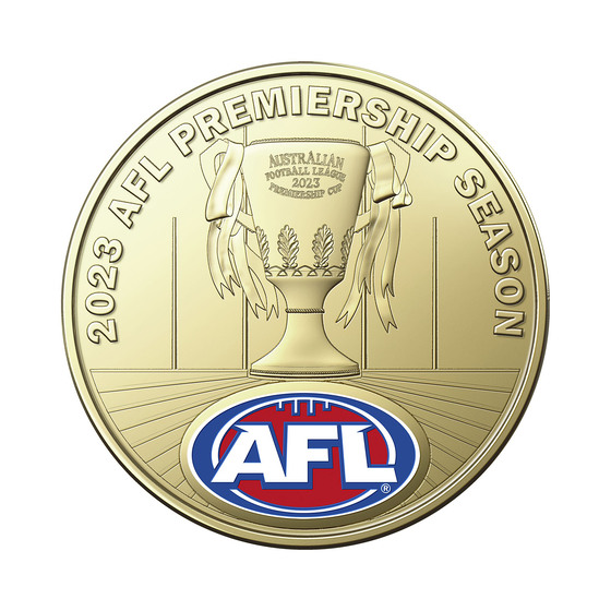 AFL 2023 and AFL 2024 Seasons Limited-Edition Postal Numismatic Cover ...