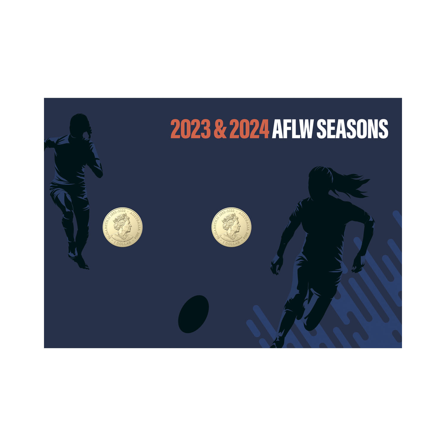 AFLW 2023 and AFLW 2024 Seasons Limited-Edition Postal Numismatic Cover ...