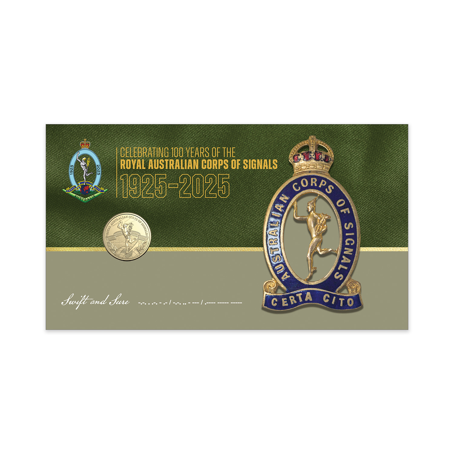 Centenary of The Royal Australian Corps of Signals Limited Edition ...