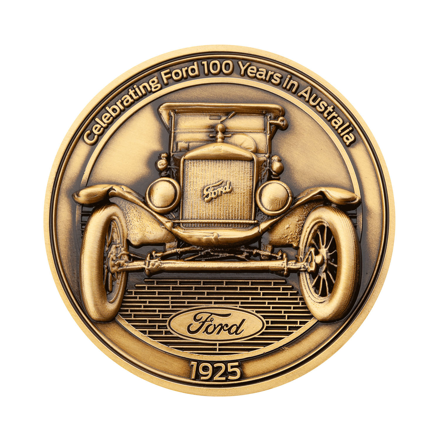 Ford First and Last Car Limited Edition Two Medallion Cover - Impressions