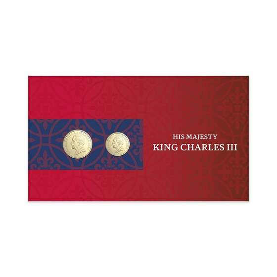 2025 His Majesty King Charles III Limited Edition Two Coin Postal ...