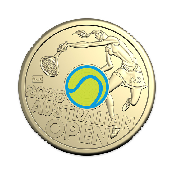 2025 Australian Open Women's Limited Edition Postal Numismatic Cover ...