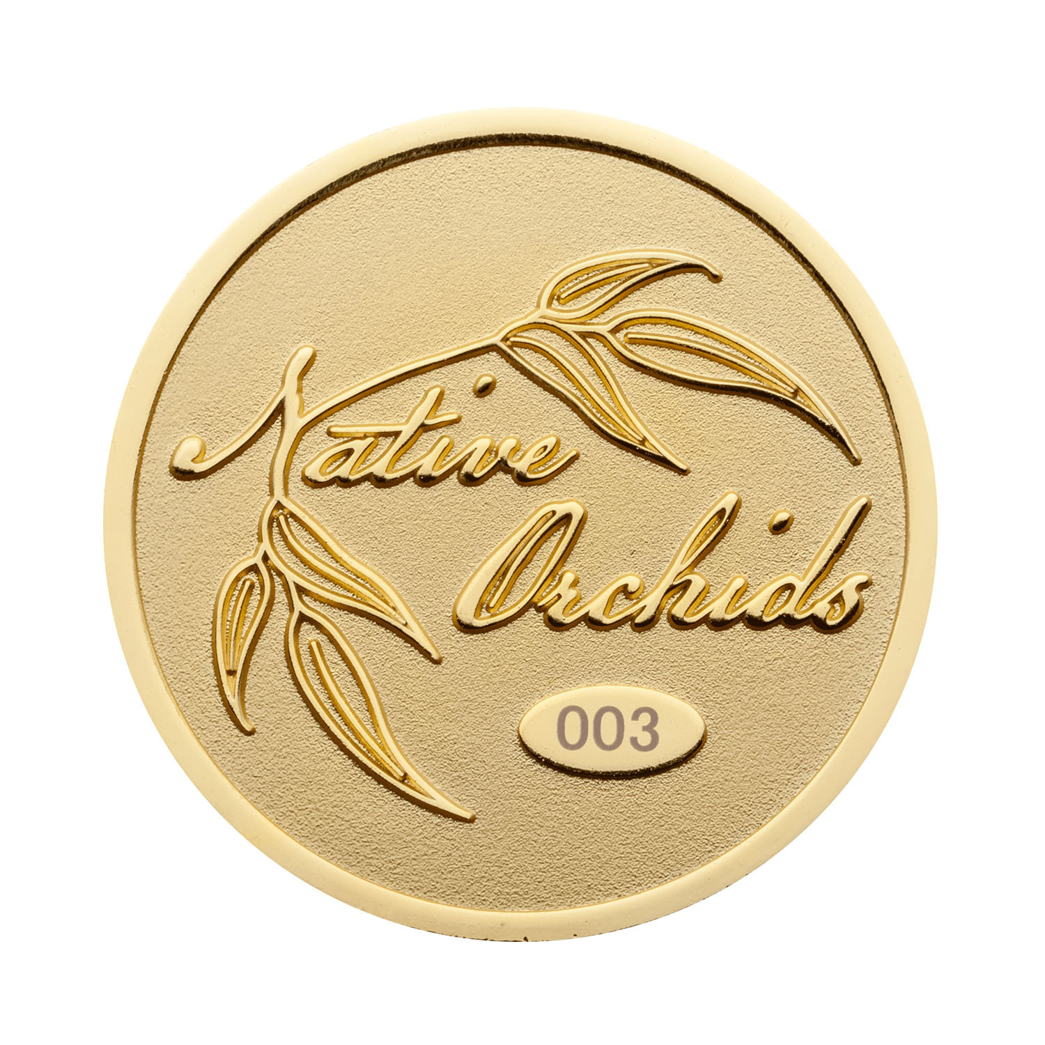 Native Orchids Limited Edition Medallion Cover - Impressions