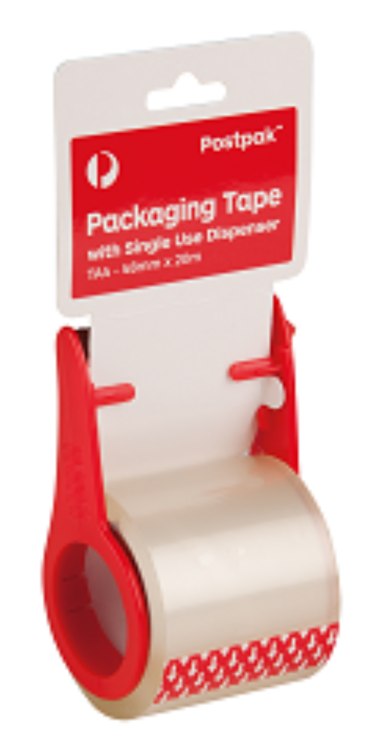 Packaging Tape TA4 (48mm x 20m) with Single Use Dispenser – Single ...