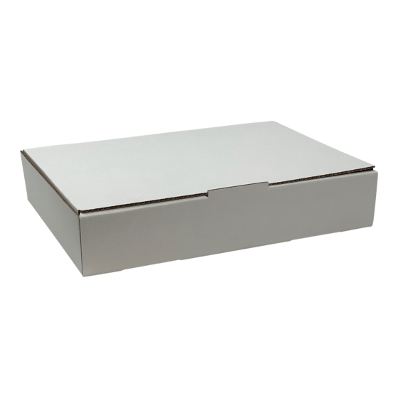 Custom Mailing Box BX24 (410 x 300 x 80mm) – White - Custom packaging