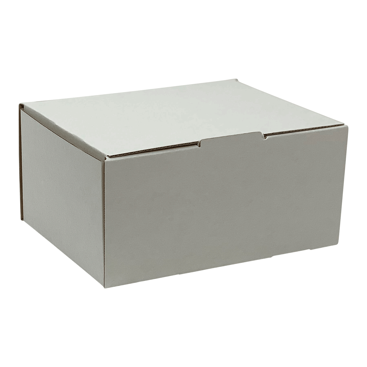 Custom Parcel Box Medium (240 x 190 x 120mm) – White - Custom packaging